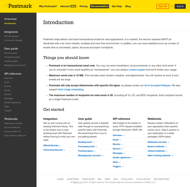 We’ve redesigned our documentation | Postmark We’ve redesigned our documentation | Postmark